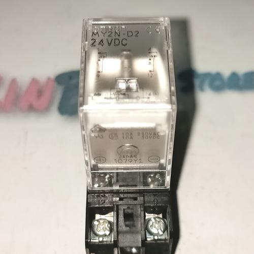 Jual Relay Omron MY2N-D2 + Socket Omron PYF08A 8 Pin 24 Vdc Original Japan - Kab. Bekasi ...