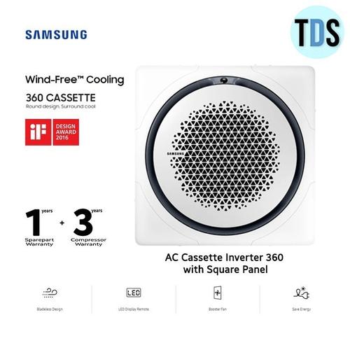 Promo Samsung AC 360 Cassette Inverter Wind-Free (5,5PK/AC140TN4PKC)-3 Phase Cicil 0% 3x ...