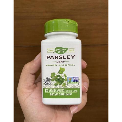 Jual Nature’S Way Parsley Leaf 900 Mg 100 Vegan Capsules (Ready) - Kota Bandung - Validated ...