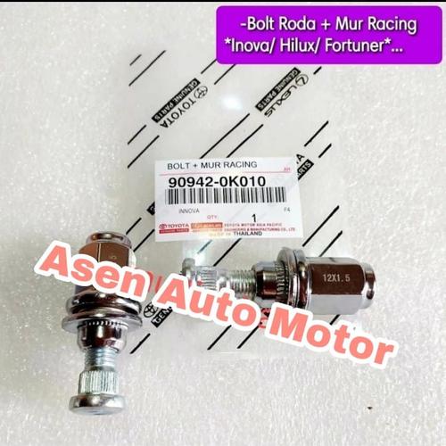 Jual Baut roda Innova/Hilux/Fortuner 90942-0K010 Original - Jakarta ...