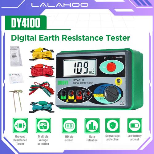 Jual DUOYI DY4100 Digital Multimeter Megohmmeter Earth Resistance ...