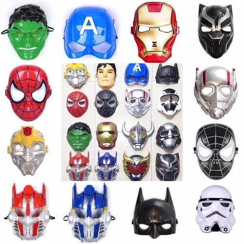 Jual Topeng mask superhero superman ultraman bima spiderman transformer ...