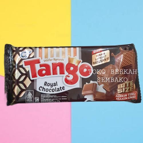 Jual Tango Wafer Royal Chocolate Bite Size Renyah 39gr 1PC - Jakarta ...