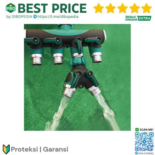 Jual Splitter Y Selang Keran Air 3/4 Irigasi Taman Cabang 2 - Hijau ...