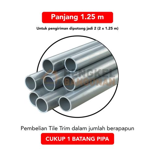 Jual Pipa Paralon / PVC packing Tile Trim - 1.25 m - Kota Blitar ...
