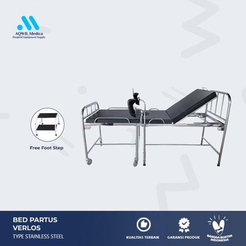 Jual Bed Partus Verlos Stainles Steel | Ranjang Persalinan Rumah Sakit ...