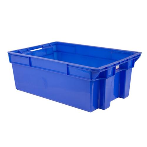 Jual Container Industri Polos Keranjang Krat Plastik Box Green Leaf ...