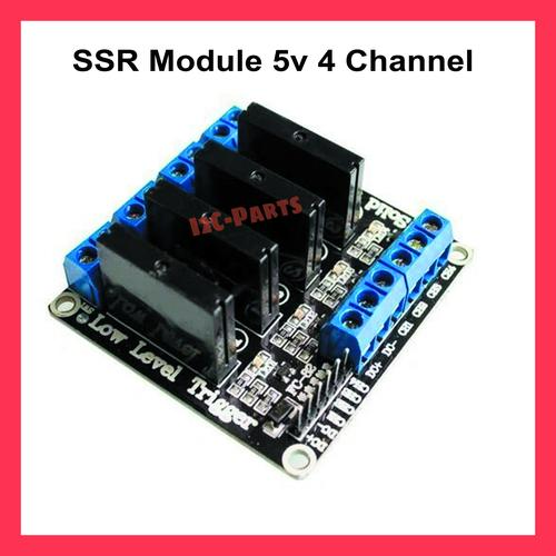 Jual 4 Channel SSR Low Level Solid State Relay Module 5V DC G3MB 202P ...
