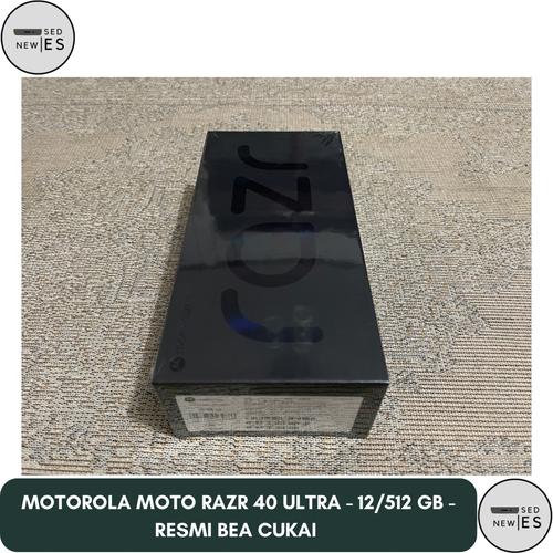 Jual MOTOROLA MOTO RAZR 40 ULTRA - 12/512 GB - RESMI BEA CUKAI - Hitam ...