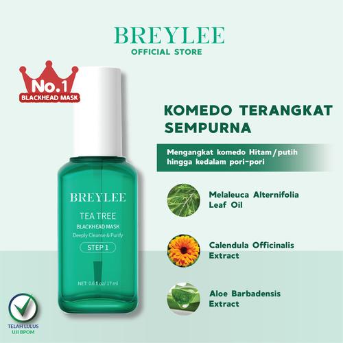 Jual BREYLEE Step 1 Blackhead Remover Mask - Pembersih Komedo (17ml ...