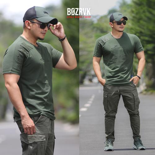 Jual Kaos Pria Hijau Army | Kaos Kaos | Baju Kaos Tactical Kaos ...