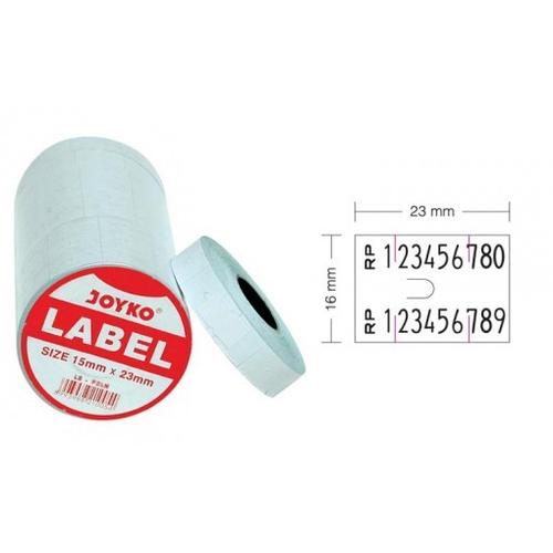 Jual KERTAS LABEL HARGA 2 BARIS JOYKO LBP2LN PRICE LABELLER STICKER ...