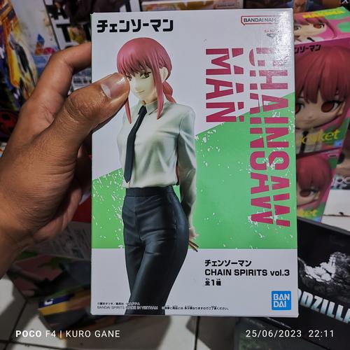 Jual chain spirit vol 3 bandai spirit figure chainsaw man makima - Kota Cimahi - kuro gane ...