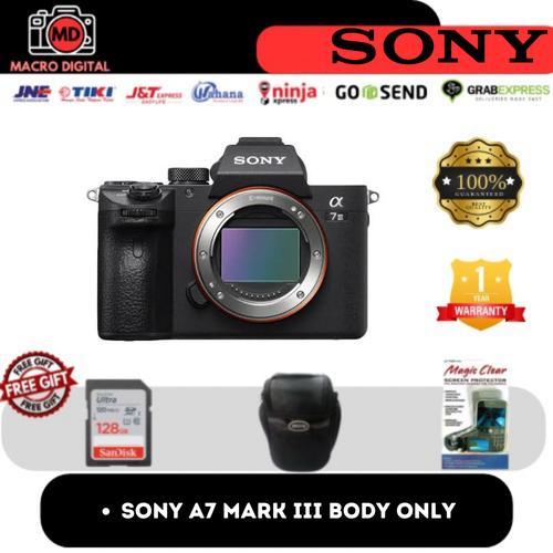 Jual CAMERA SONY ALPHA A7 III / A7 III / SONY A7 MARK III BODY ONLY ...