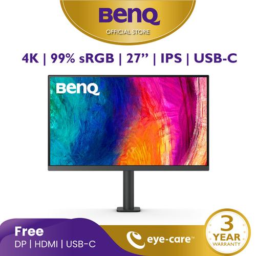 Jual BenQ PD2705UA 27" Ergo Arm 4K UHD sRGB HDR10 USB-C Desainer ...