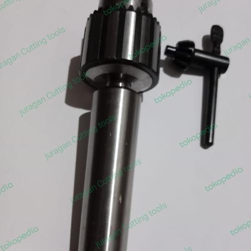Jual chuck drill atau kepala bor mesin bubut set arbor mt4 5-20mm ...