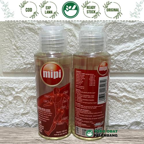 Jual MIPI 100ML MINYAK PIJAT PEREDA NYERI OTOT - Kota Bandung - Toko ...
