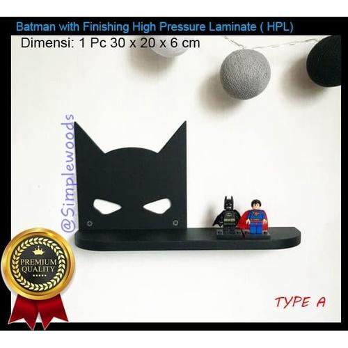 Jual Hiasan dinding Rak Batman atau Gantungan Anak ukuran Kecil - Kota ...