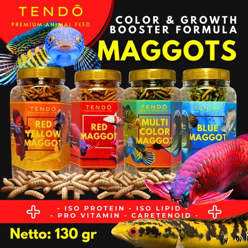 Promo Maggot BSF Maggot Kering Pakan Makanan Ikan Koi Predator Tendo ...
