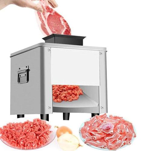 Jual Mesin pemotong pencincang daging-meat slicer machine automatic ...