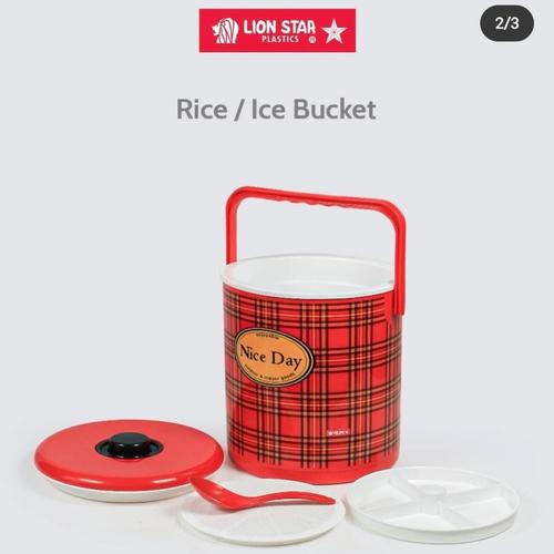 Jual LION STAR I-5 RICE ICE BUCKET 6L THERMOS NASI ES 6 LITER I5 ...