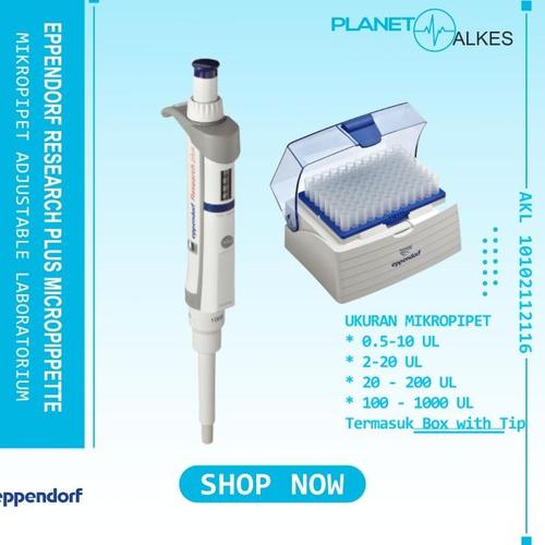 Jual Micropipette EPPENDORF Mikropipet Adjustable Eppendorf Research ...