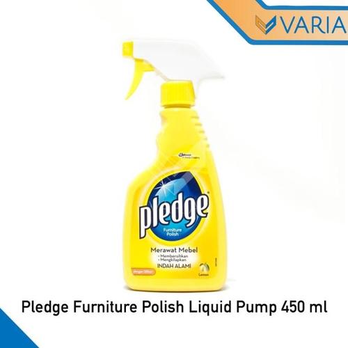Jual Pledge Furniture Polish Liquid Pump 450 ml Pengkilap Kayu Cair ...