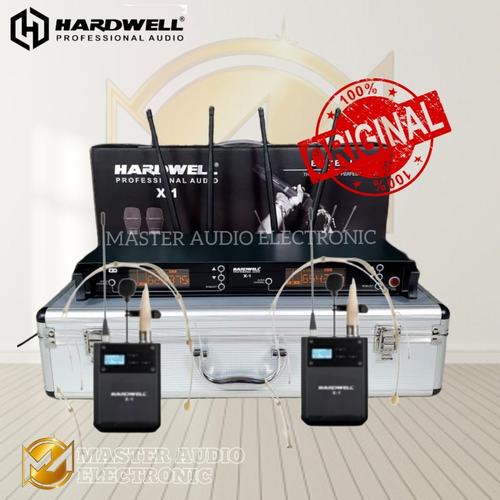 Jual Mic Wireless Clip On Headset HARDWELL X1 / Microphone Hardwell X 1 ...