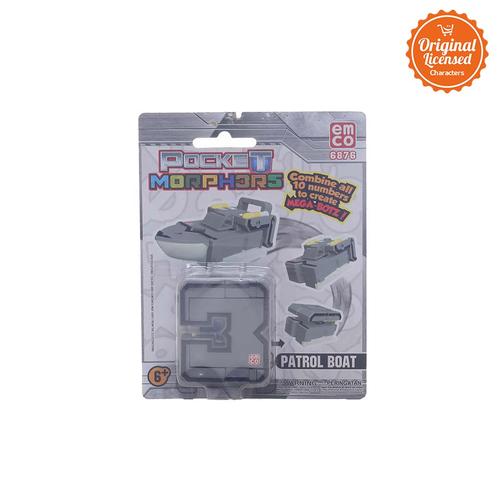 Jual Mainan Anak Pocket Morphers - Angka 3 Patrol Boat - Kota Tangerang ...