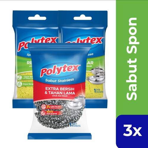 Promo Polytex Paket Sabut Spon Reguler - - Godrej Indonesia Store ...