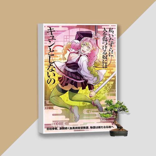 Jual Poster Anime Demon Slayer Kimetsu no Yaiba - Mitsuri Kanroji ...