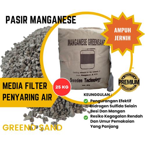 Jual Pasir Mangan / Manganese Greensand / Media Filter Penjernih Air ...