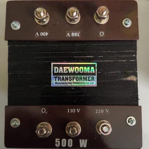 Jual Trafo Step Down/Up 400V-380V to 220V - 110V 500Watt Daewooma Auto ...