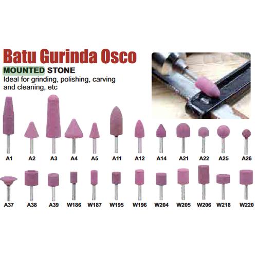 Jual Batu Gurinda Gerinda Osco / Mounted Stone A2 A3 A4 A5 ALDO - Kota ...