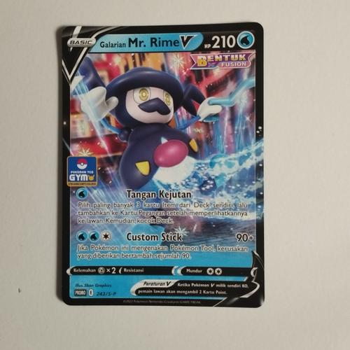 Jual Galarian Mr Rime Promo Gym - Kartu Pokemon Indonesia TCG Card ...