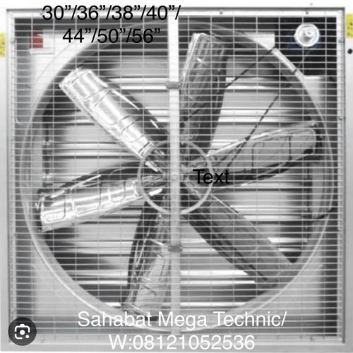 Jual Exhaust Fan/Axial Fan Belt 30"/3PH(900X900X400MM) - Jakarta Barat ...