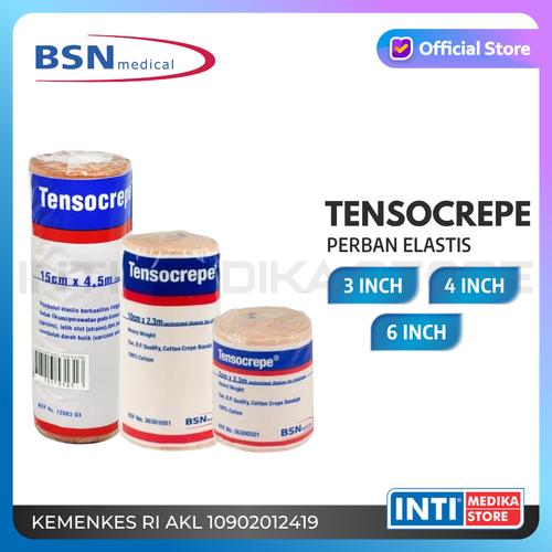 Jual BSN - Perban Elastis TENSOCREPE 3 Inch 4 Inch 6 Inch Pembalut ...
