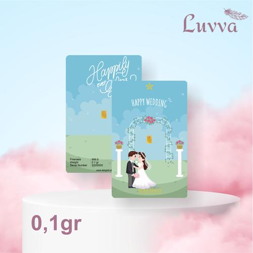 Jual Logam Mulia Micro Gold StarGold Series Wedding 01 - Jakarta Timur ...