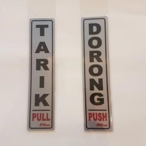 Jual STICKER TARIK / DORONG PINTU / JENDELA PUSH / PULL - Kab. Deli ...