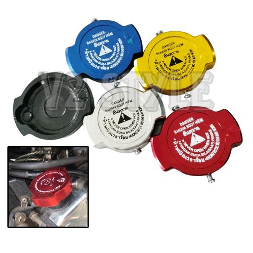 Jual CAP RADIATOR VARIASI KEPALA TUTUP RADIATOR CNC UNIVERSAL MESIN ...