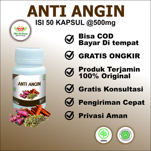 Jual Kapsul Jamu Tolak Angin / Anti Masuk Angin Obat Herbal Murah ...