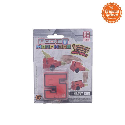 Jual Mainan Anak Pocket Morphers - Angka 5 Heavy Gun - Kota Tangerang ...
