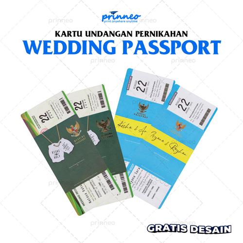 Jual Undangan Pernikahan, Undangan Pernikahan Murah, Undangan Passport ...