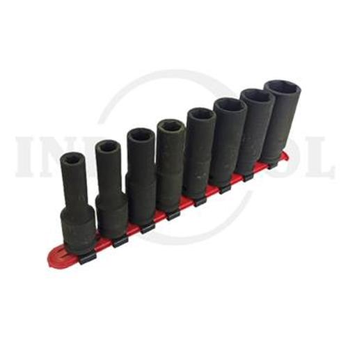 Jual Mata Deep Socket SET / 9 Pcs 1/2" DR Deep Socket Impact 6PT ...