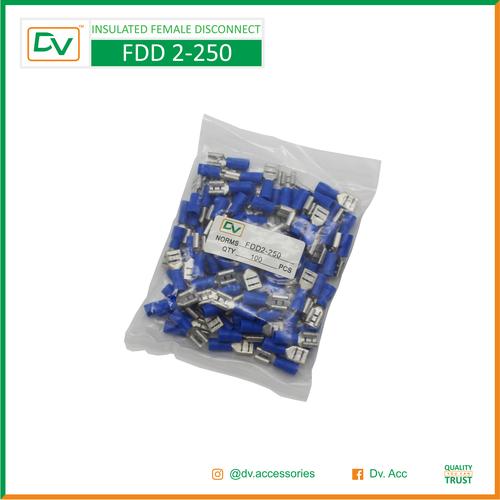 Jual INSULATED FEMALE CONNECTOR (SKUN FEMALE) 1,5-2,5MM / FDD2-250 ...