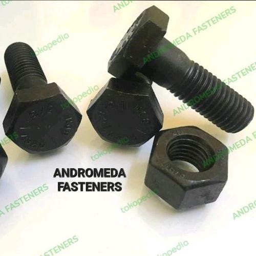 Jual BAUT MUR HTB A325 ASTM 3/4 X 4" / HEX BOLT A325 + NUT 2H - Kota ...