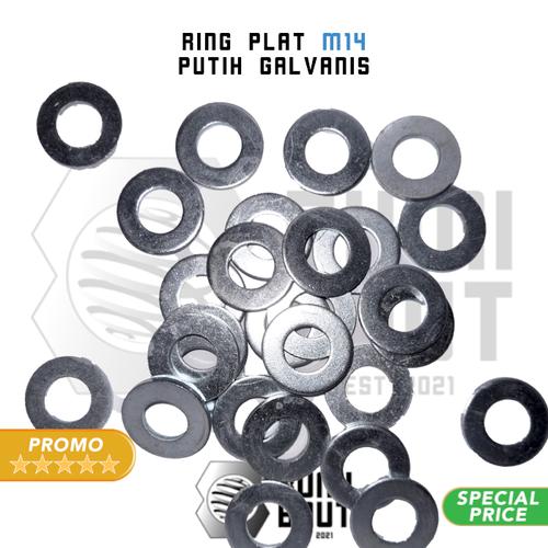 Jual Ring Plat M14 Galvanis Putih (Washer Plate) - Kab. Bogor - Bumi ...