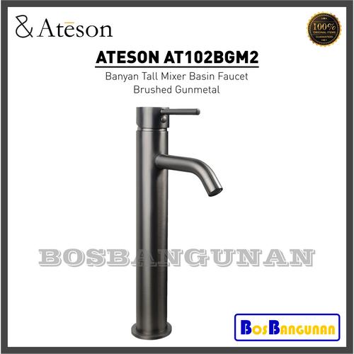 Jual Keran Wastafel Mixer ATESON AT102BGM2 / Kran Wastafel Panjang Hot ...