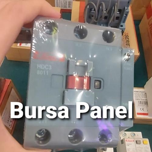 Jual magnetic contactor 3 pole 80a hdc3 kontaktor himel 220vac - Jakarta Pusat - Bursa Panel ...