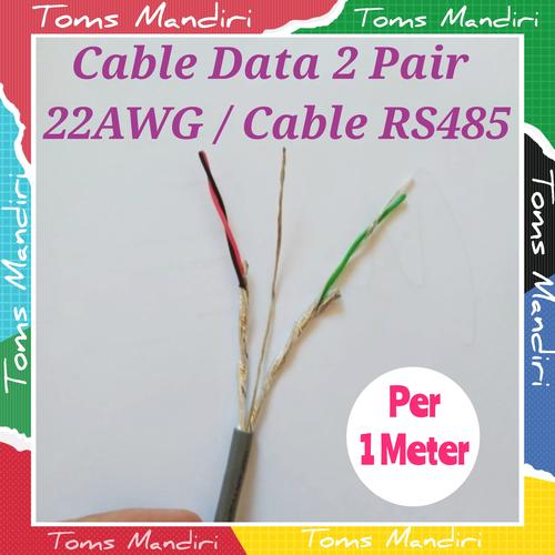 Jual Cable Data 2 Pair 22 AWG / Cable RS485 Per 1 Meter - Jakarta Barat ...